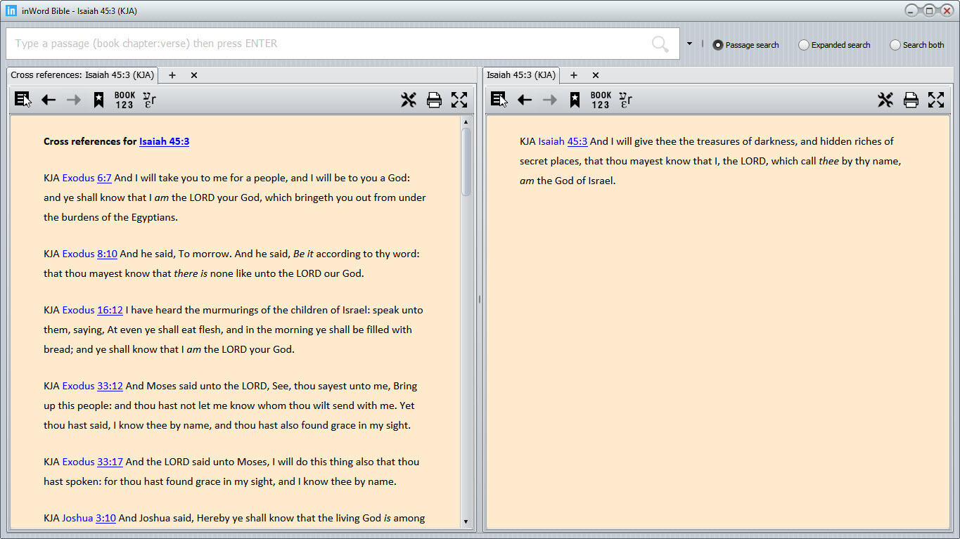 inWORD Bible Software