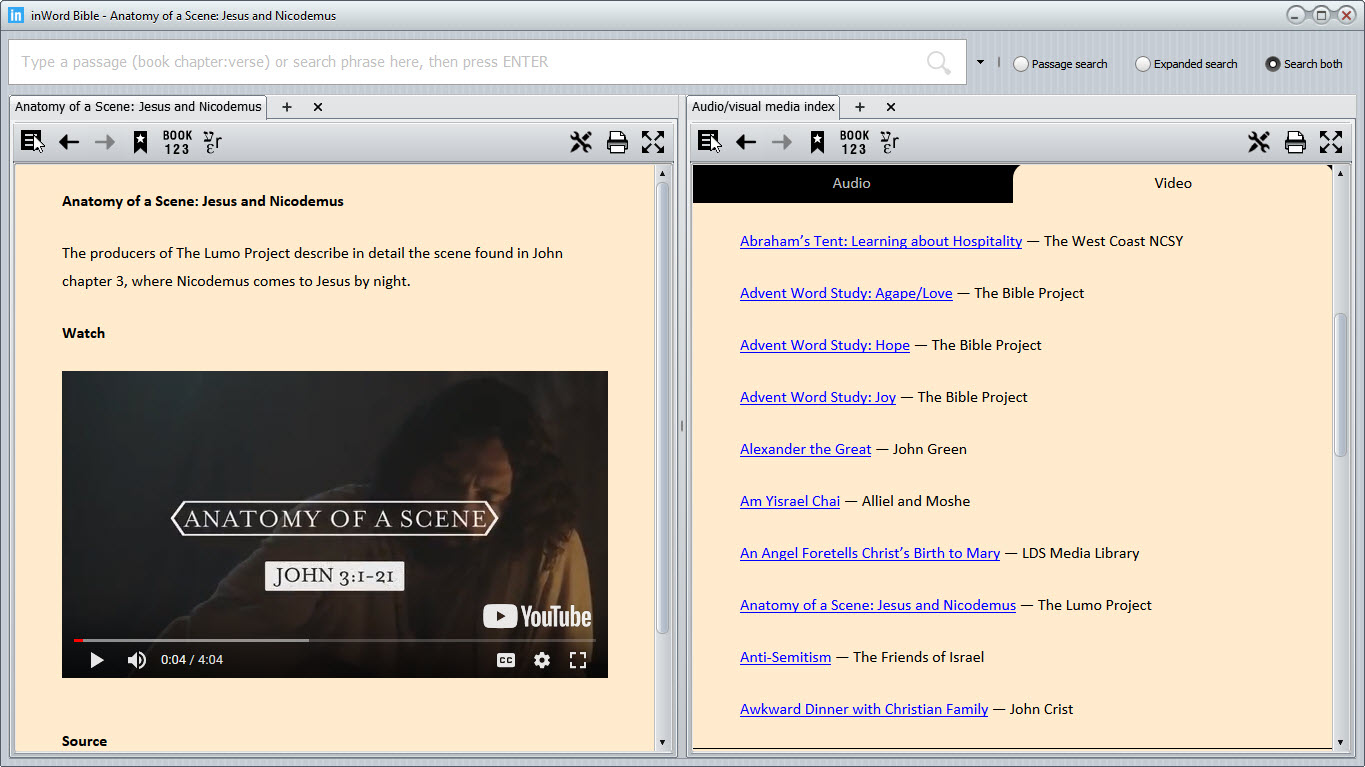 inWORD Bible Software